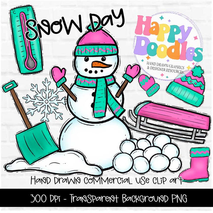Clip Art Elements – Happy Doodles Designs